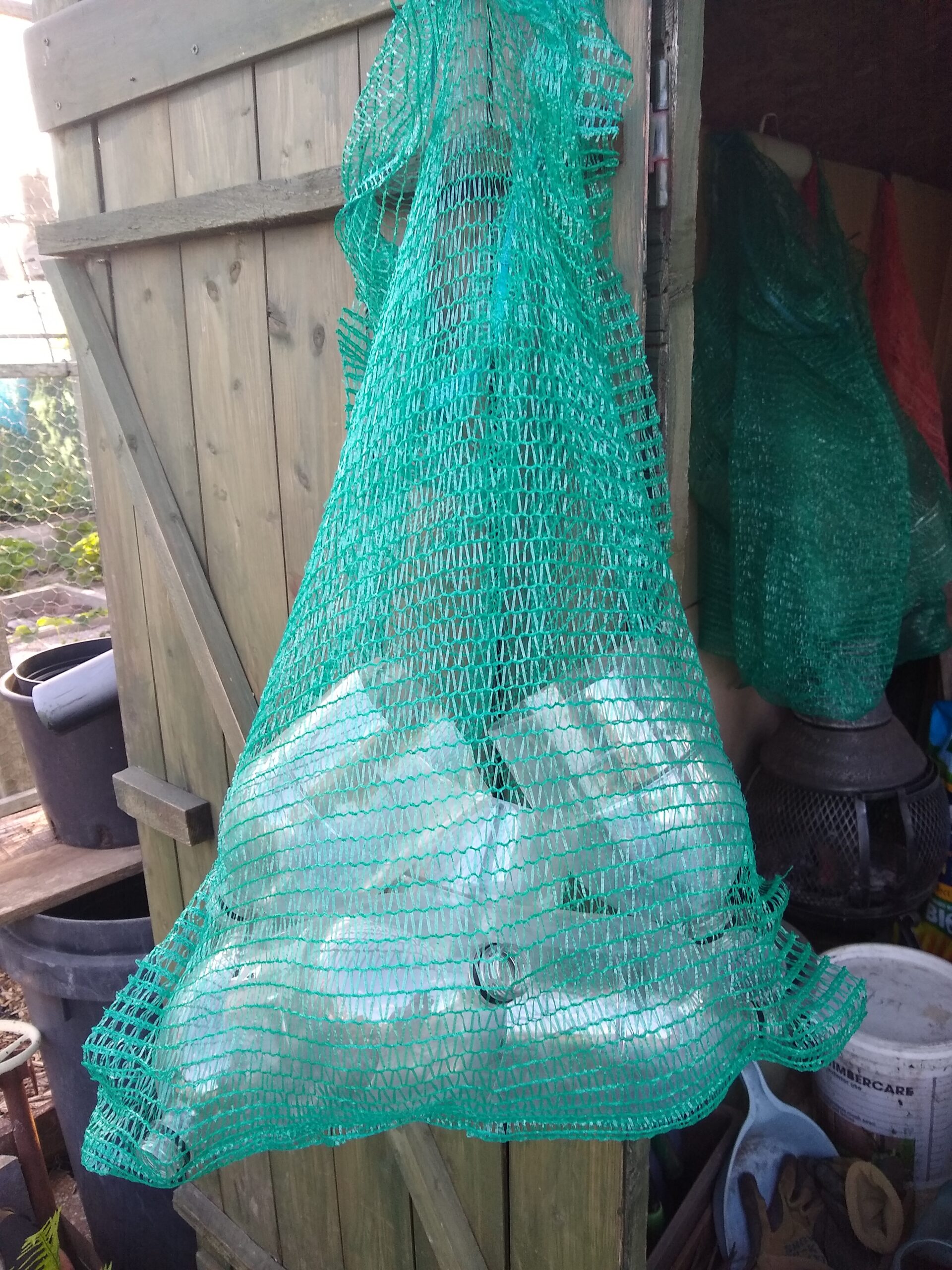 Make your Own Liquid Fertiliser Using Your Empty Kindling Nets